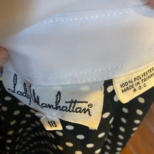 Lady Manhatten | Tops | Vintage Lady Manhattan Blouse | Poshmark
